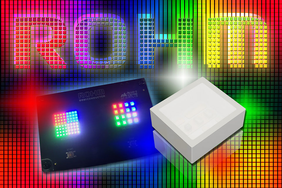 ROHM Introduces the World’s Smallest Reflector-Type High Brightness 3-Color LED — LED ...